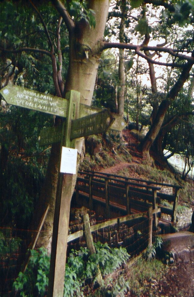 Nicky Nook Trail Marker | 3jmann