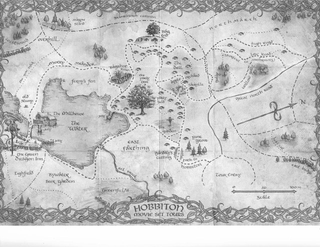 Hobbiton Map | 3jmann